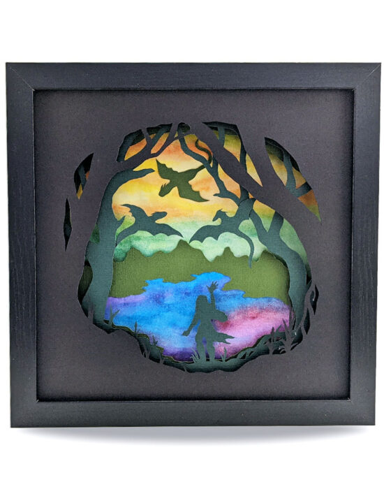 Light Box Paper Art | Jewel Starz Shadow & Light Box Paper Art
