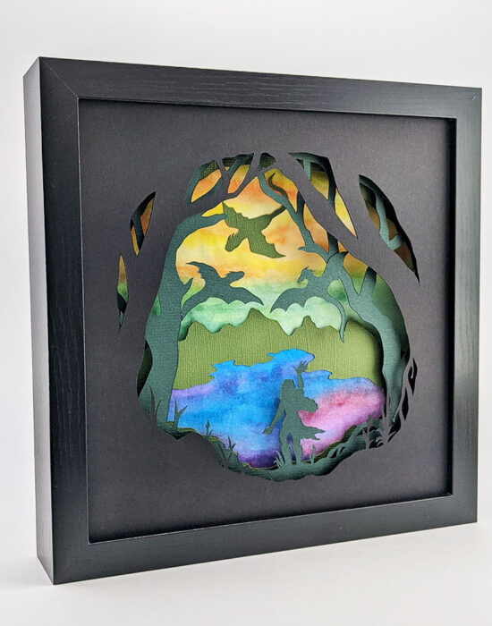 Light Box Paper Art | Jewel Starz Shadow & Light Box Paper Art